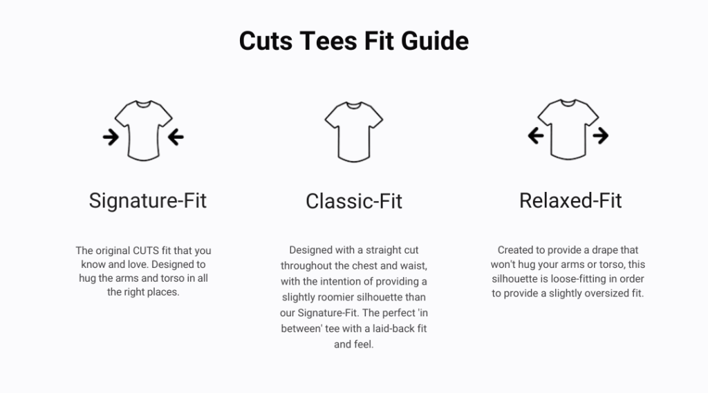 Choosing the Perfect Cuts Tees: A Buyer’s Guide